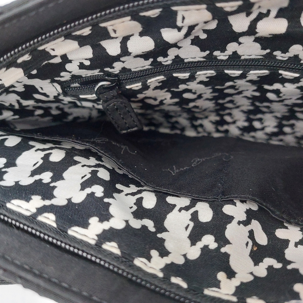 Vera Bradley Disney Mickey Icon Quilted Messenger Bag - Gem